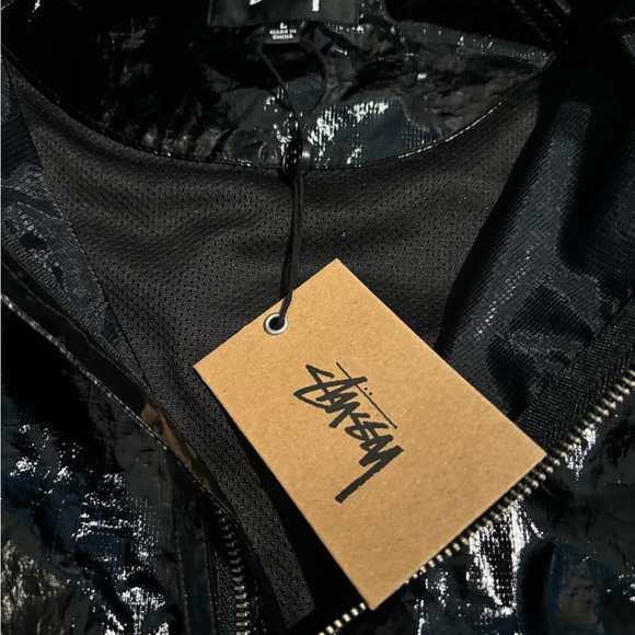 Stussy | Jackets & Coats | Stussy Beach Shell Coated Ripstop Rain ...